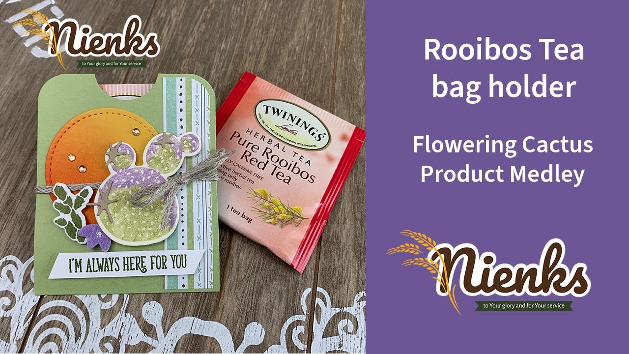 Twinings Tea Bag Holder Tutorial | Make a tea bag holder with Stampin ...