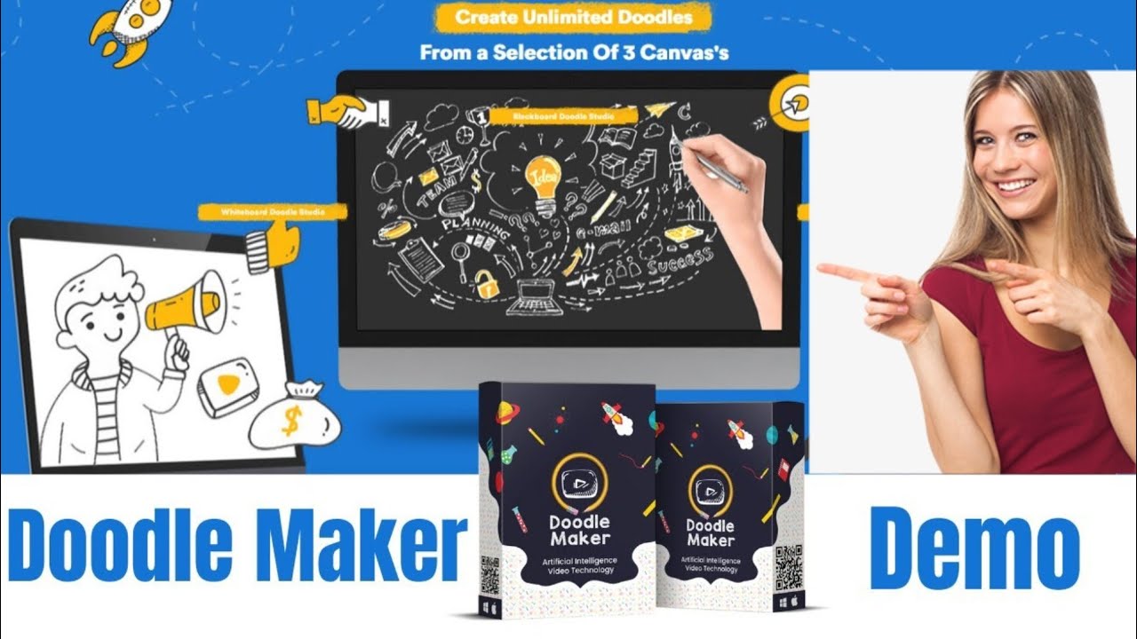Doodle Maker Review and Demo - Doodle Maker Videos Made With AI #doodlemaker #tech #techtotalk ...