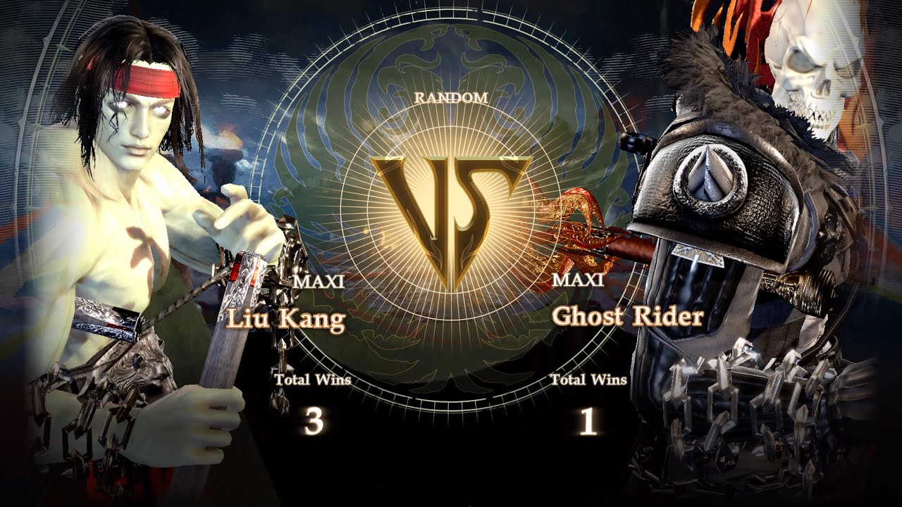 Soul Calibur 6 | Liu Kang (Mortal Kombat) VS Ghost Rider (Marvel) - YouTube