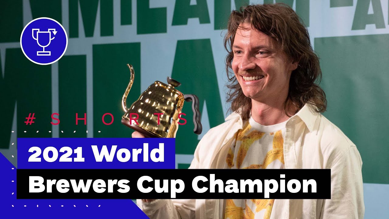 World Brewers Cup Champion 2021: Matt Winton, Switzerland ☕️🇨🇭#shorts ...