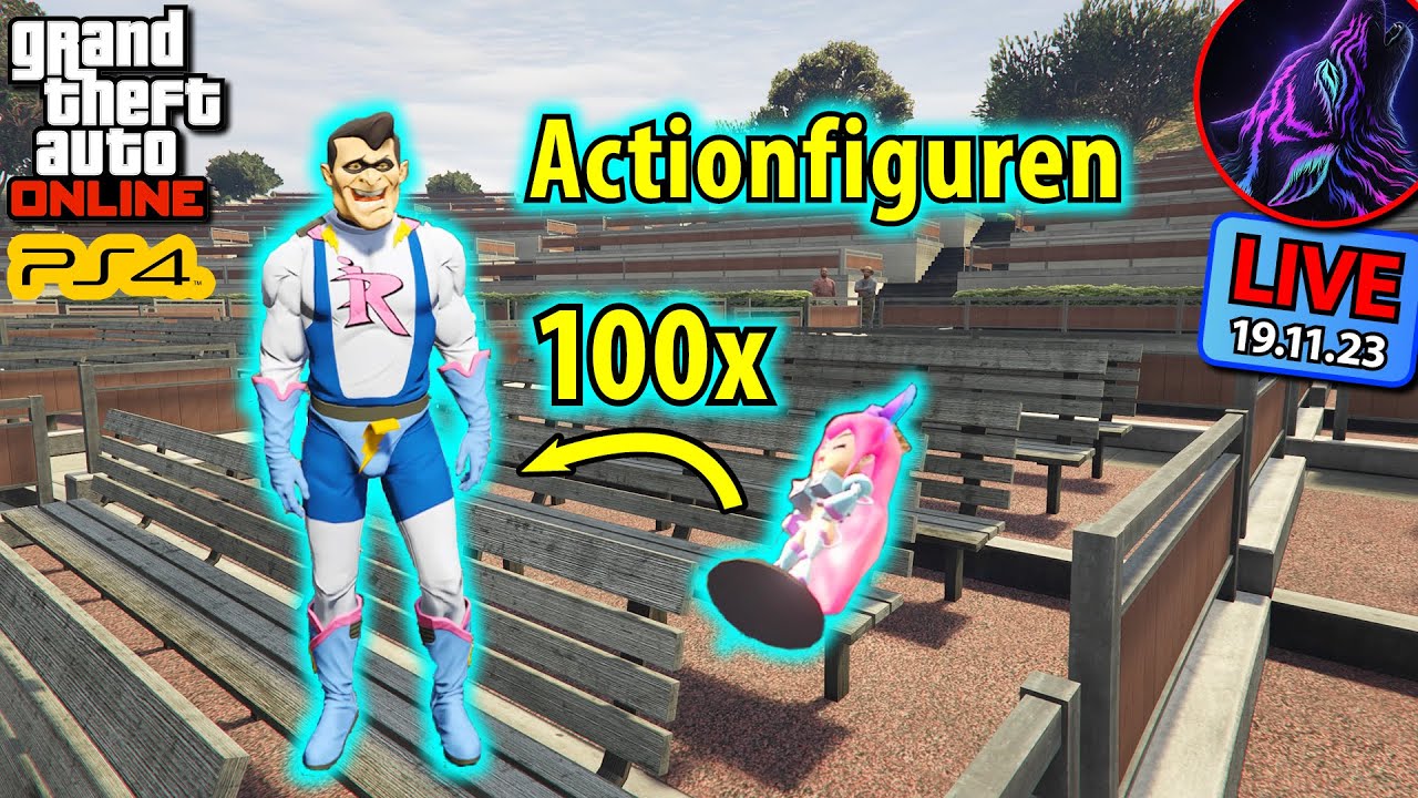 19.11. 100x Action Figuren, Impotent Rage Outfit & PvE Mix - GTA 5 ...
