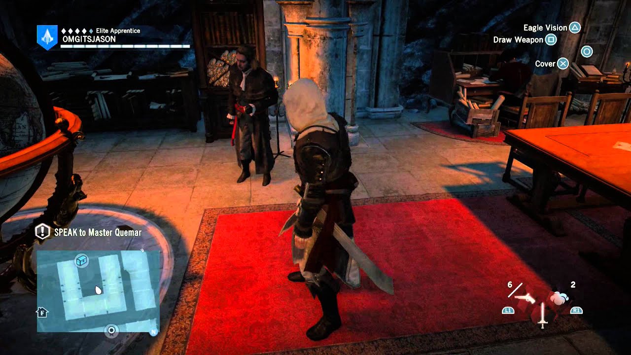 Assassin's Creed Unity - Meeting with Mirabeau: Master Quemar "Mirabeau ...