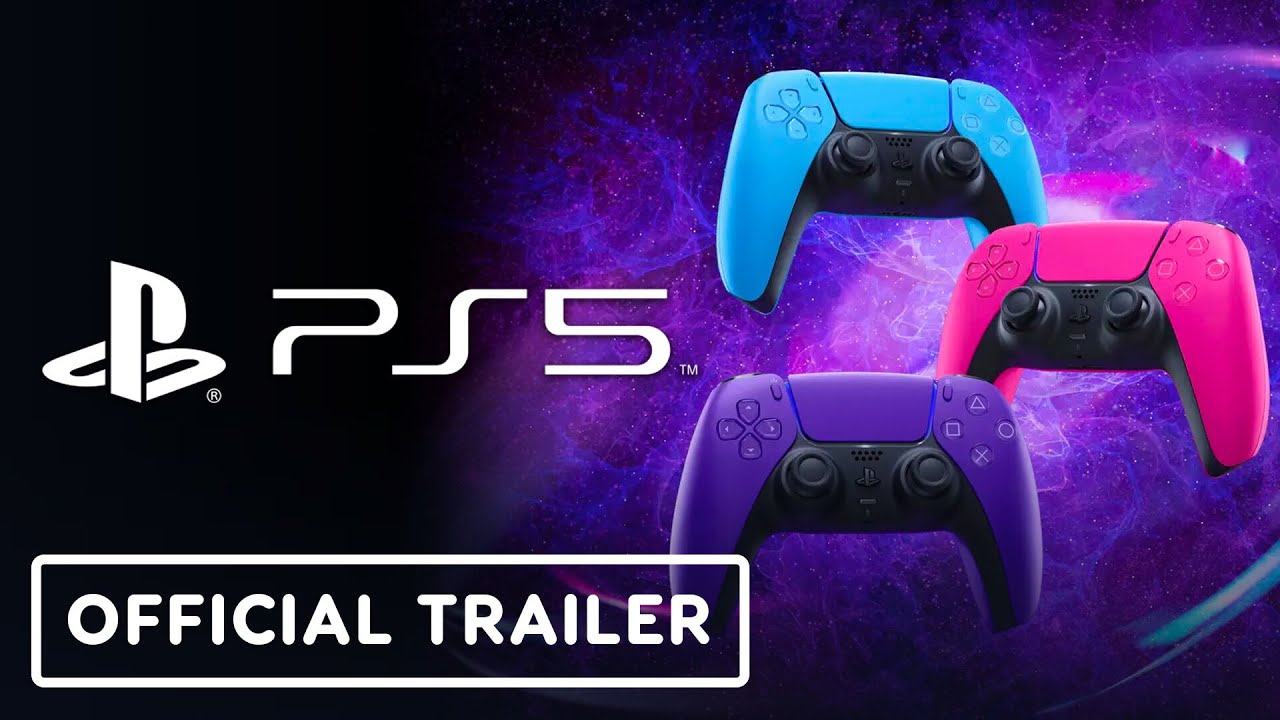 New PS5 DualSense Controllers - Official Galaxy Collection Trailer ...