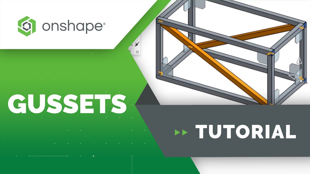 Gussets in Onshape - YouTube