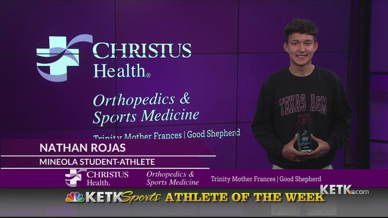 Athlete of the Week: Nathan Rojas - YouTube