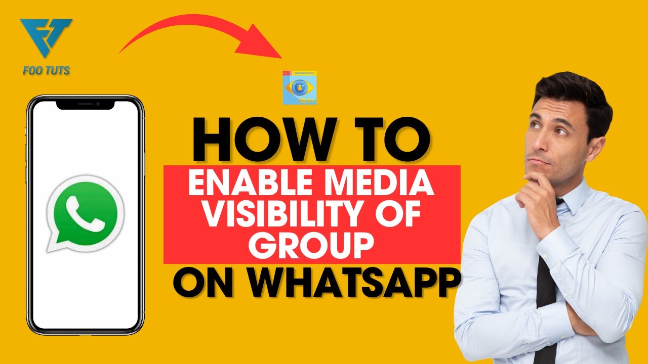 HOW TO ENABLE MEDIA VISIBILITY OF GROUP ON WHATSAPP - YouTube