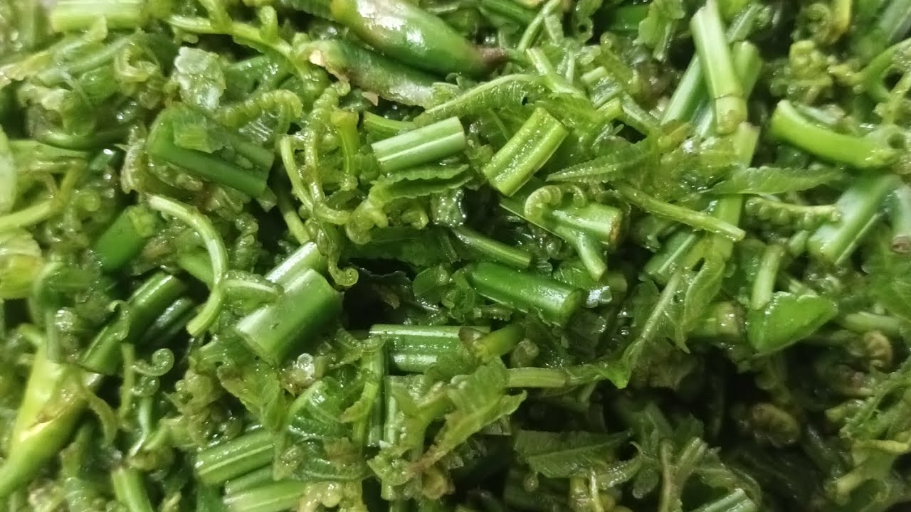 ঢেঁকি শাক সোজাপথে।। deki sak recipe in easy way @jhumabhowmik1265 - YouTube