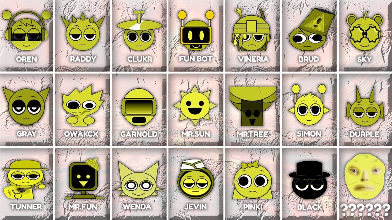 Every Horror Sprunki in 4 Minutes - Sprunki Horror Part 3 #animation # ...