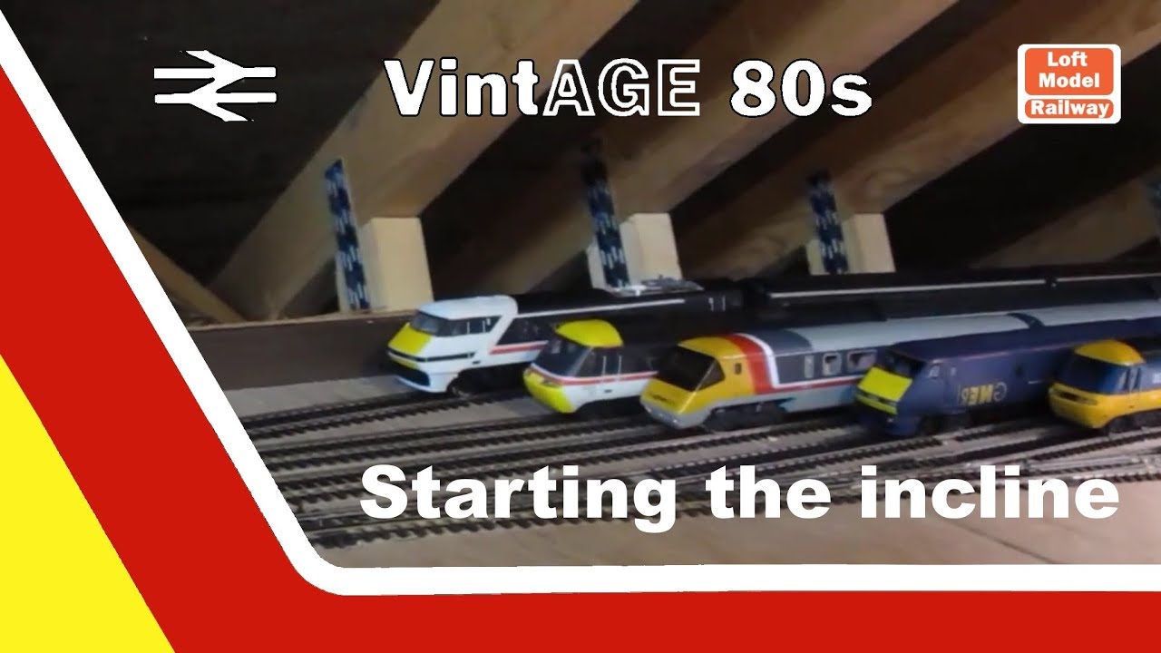 Loft model railway - starting the upper deck - YouTube