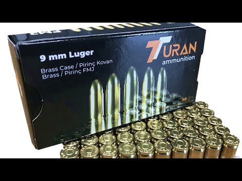 TURAN AMMO REVIEW: Affordable Brass 9mm, 124 Grain, Great Performance ...