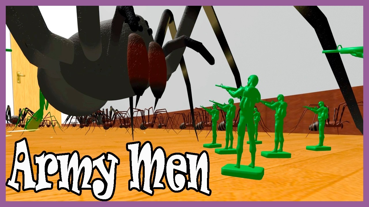 1,000 Army Men vs GIANT SPIDERS - Epic Battle for Survival! 🕷️🔥(Home ...