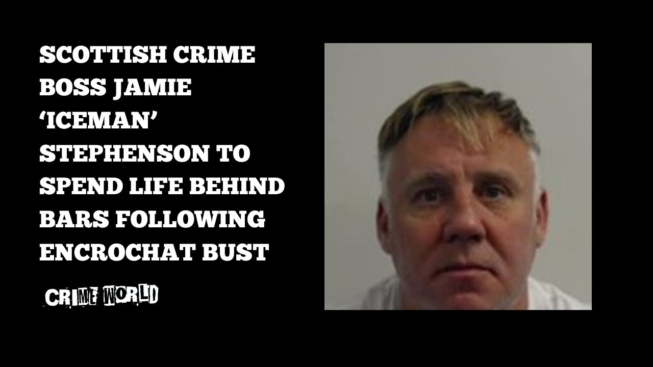 Scottish crime boss Jamie ‘Iceman’ Stevenson to spend life behind bars ...
