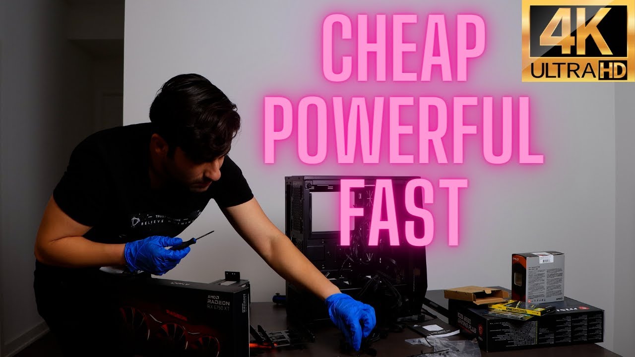 Cheap Strong Fast Computer Assembly - My first time setting up a PC ...