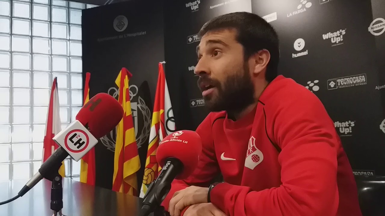 Rueda de prensa de Aitor Yeto C. E. L'Hospitalet - U. E. Figueres - YouTube