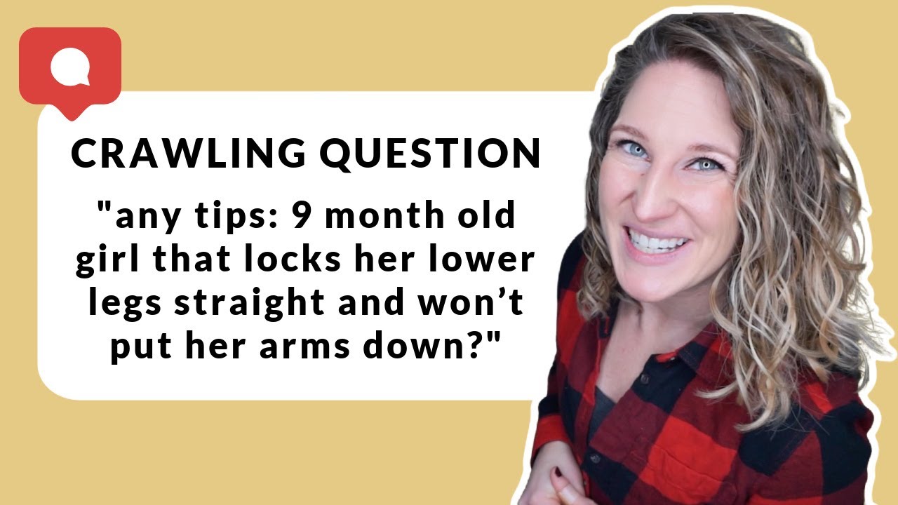 9 Month Old Wont Put Arms Down For Crawling - YouTube