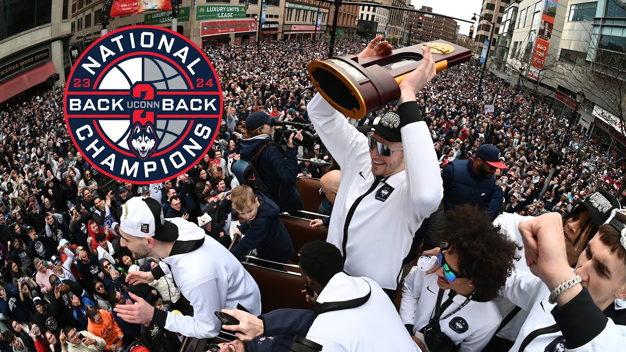 FULL BROADCAST: 2024 National Championship Victory Parade | UConn Men's ...