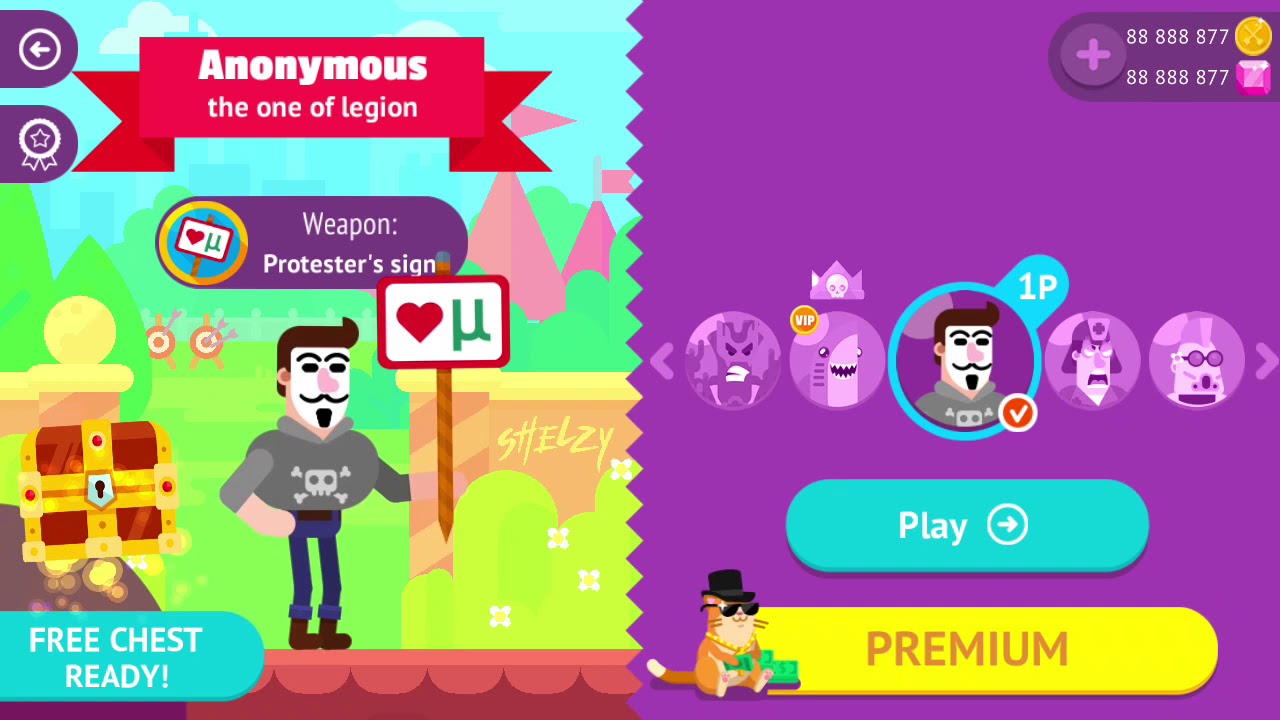 Bow masters mod hack all characters and weapons review - YouTube