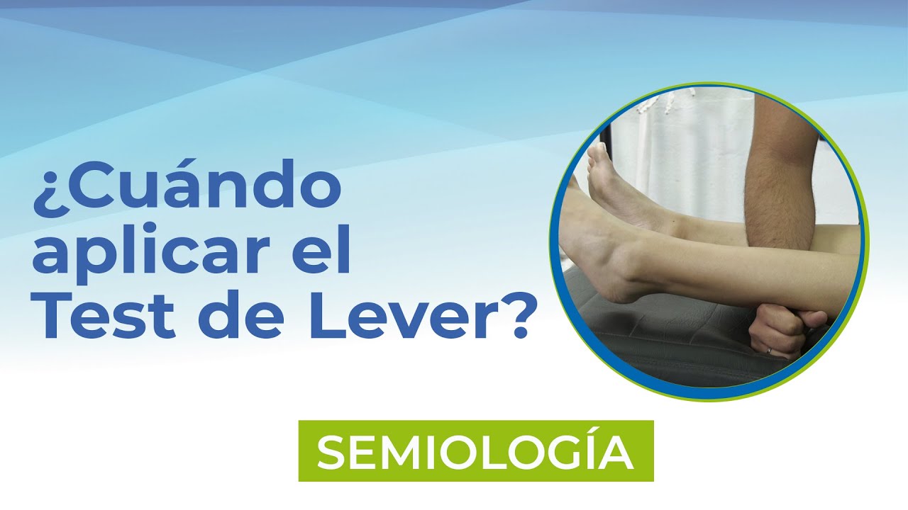Test de Lever - YouTube