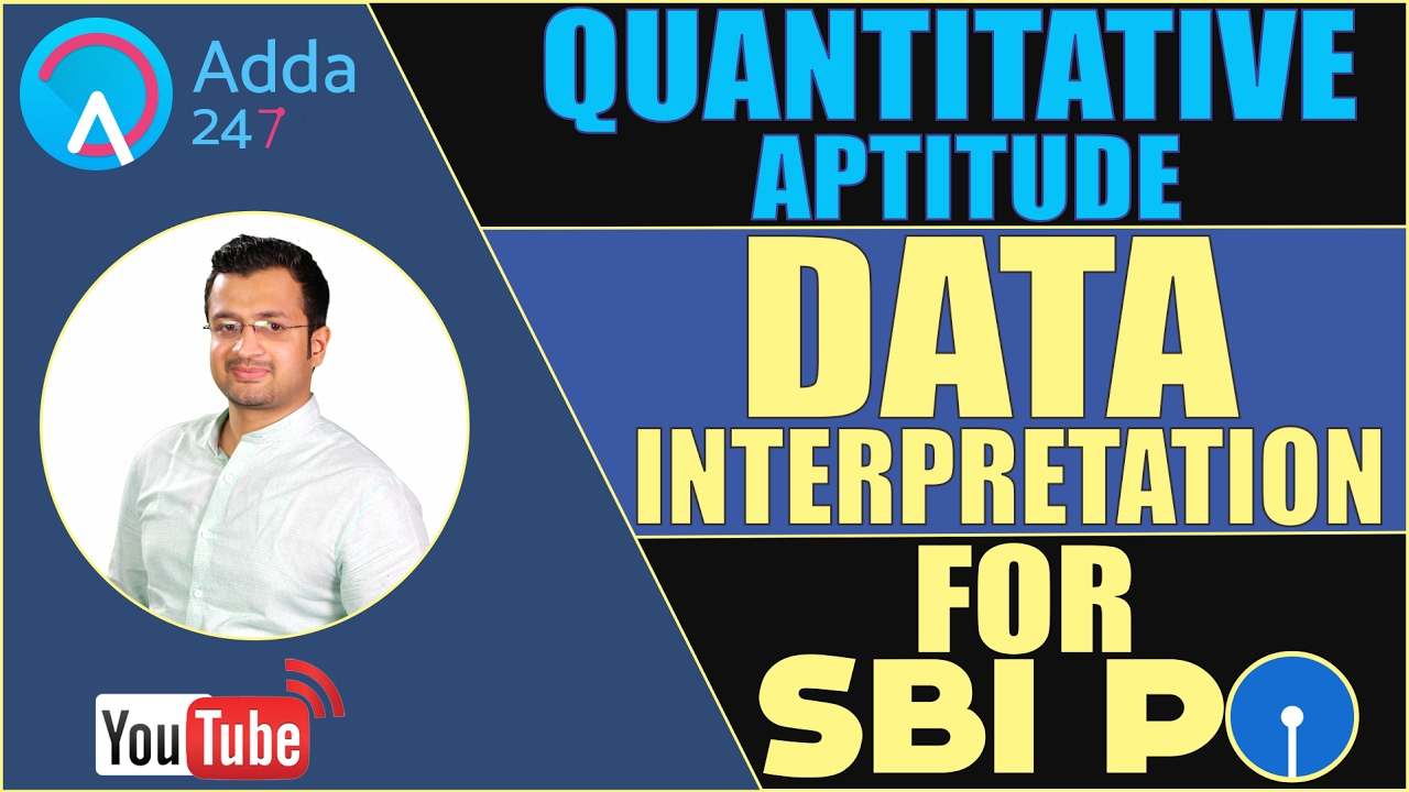 DATA INTERPRETATION FOR SBI PO 2017 - YouTube