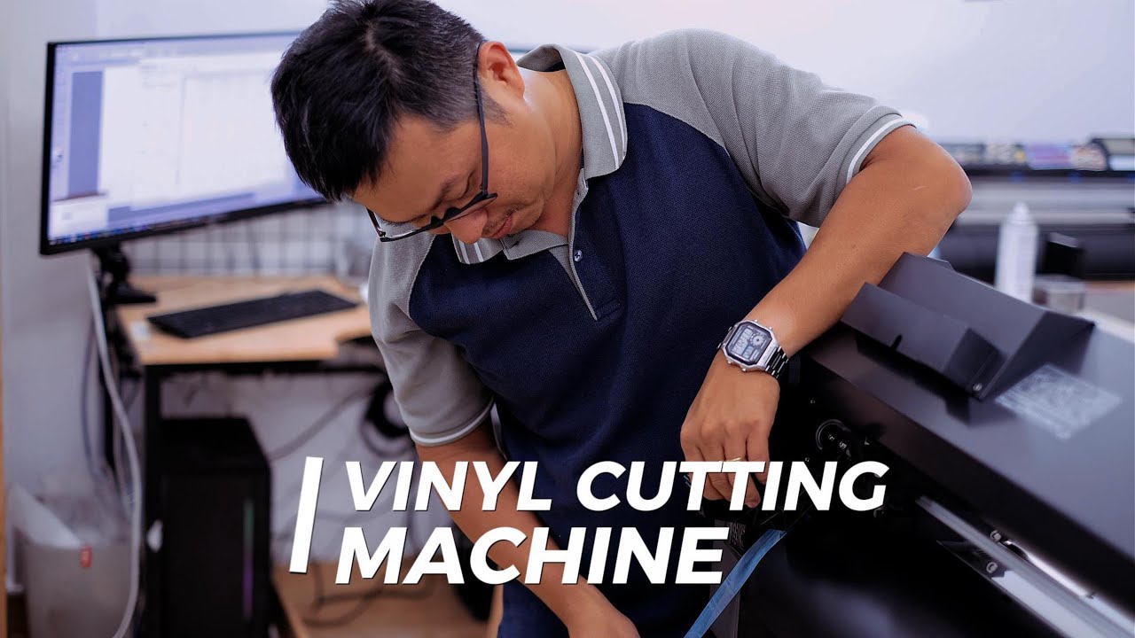 Vinyl Cutting Machine - Unbox | STICKERFACTORY.VN - YouTube