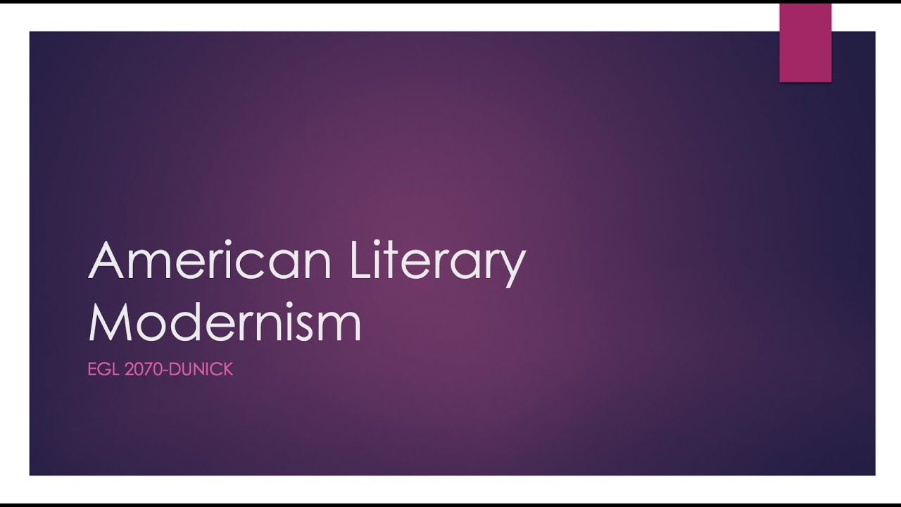 Modernism: What is Modernity? (Part 1) - YouTube
