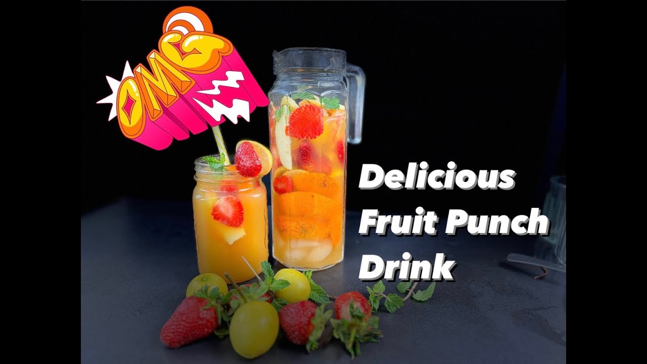 🍹 Ultimate Fruit Punch Homemade Recipe for Refreshing Summer Vibes! 🌞 | NanozKitchen - YouTube
