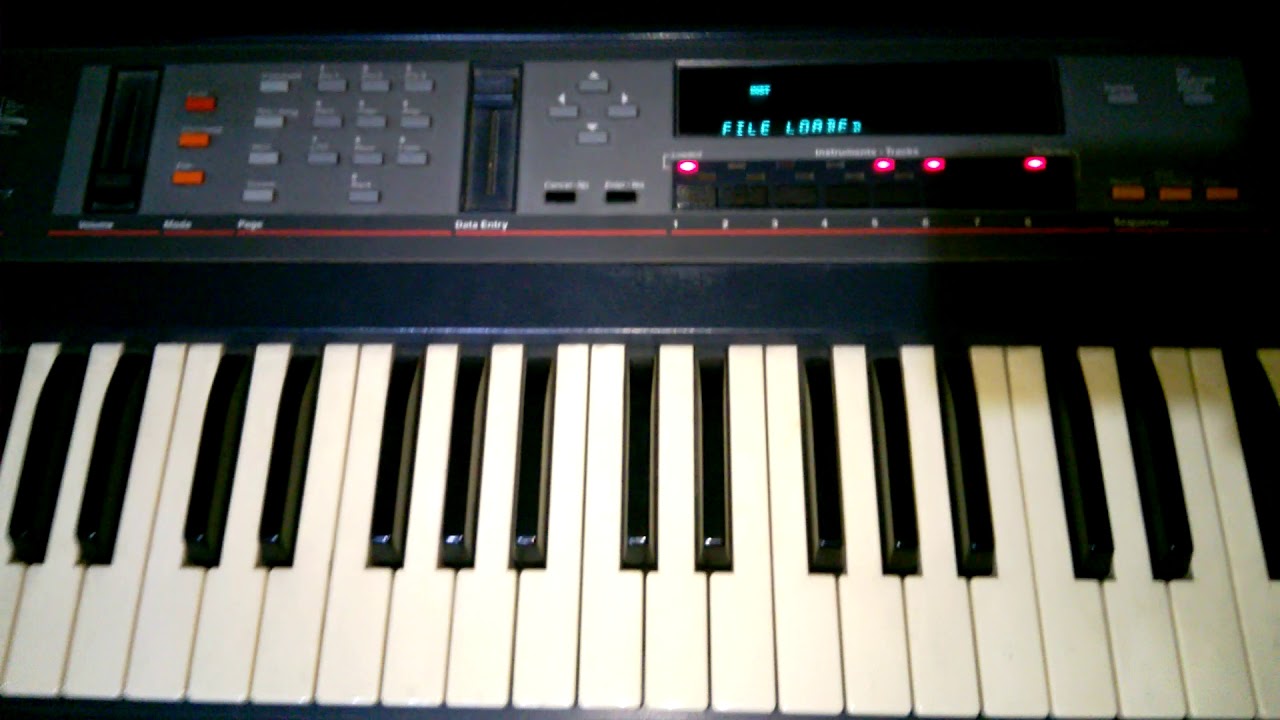 Sampler Ensoniq EPS - YouTube