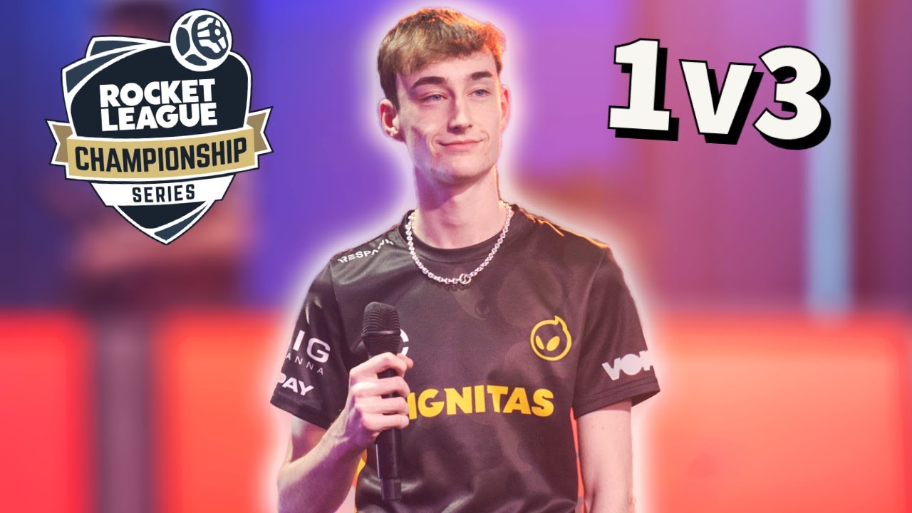 RLCS Players 1v3ing for 5 Minutes - YouTube