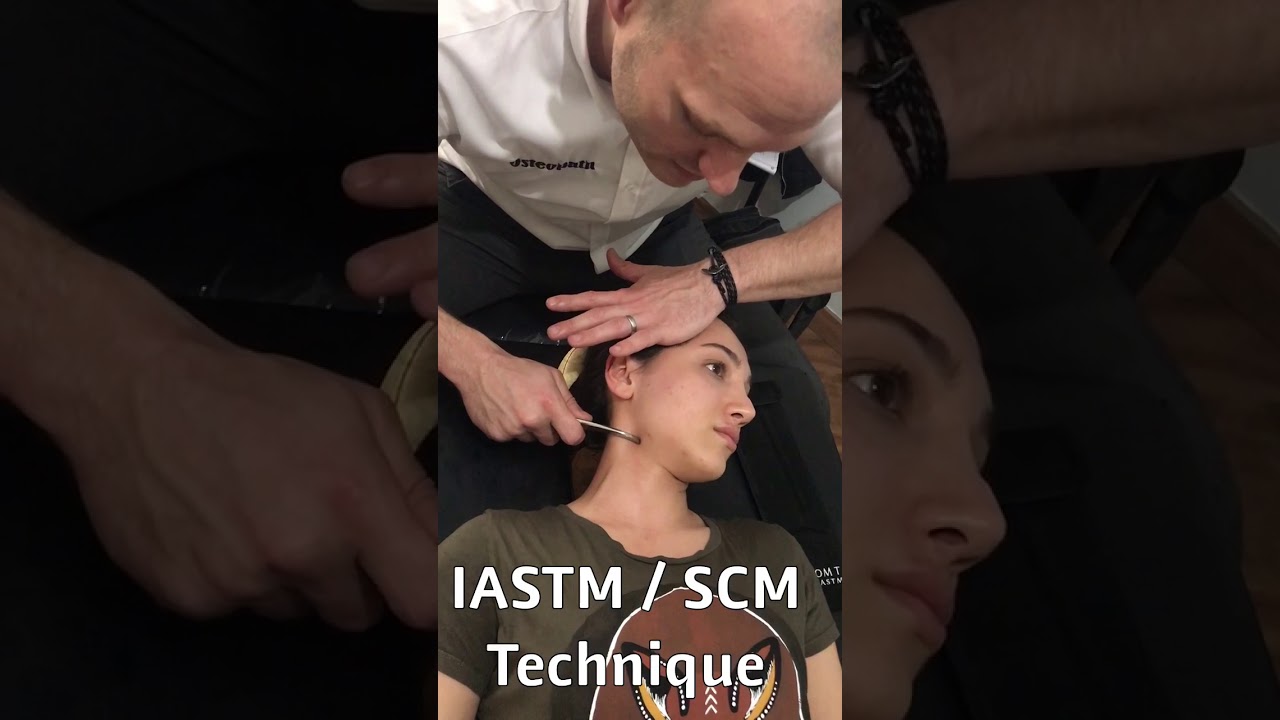 IASTM techniques for the SCM - YouTube