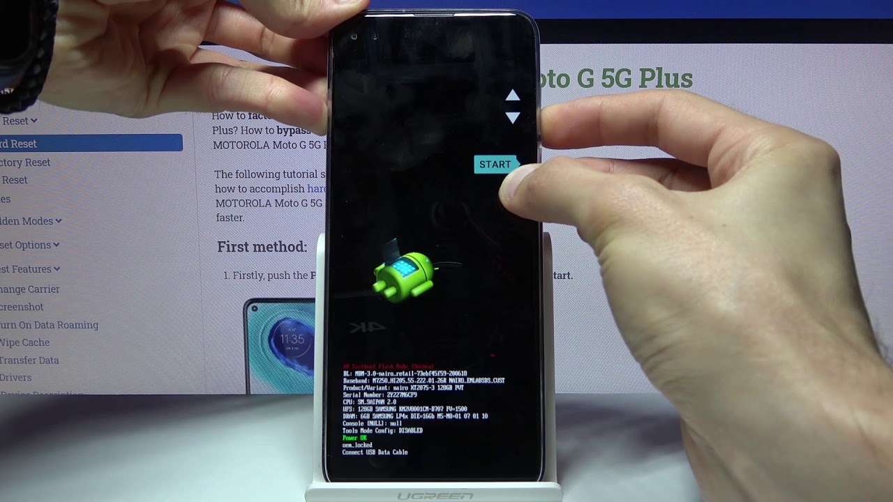 How to Enter Boot Mode on Motorola Moto G 5G Plus – Enable Boot Mode ...