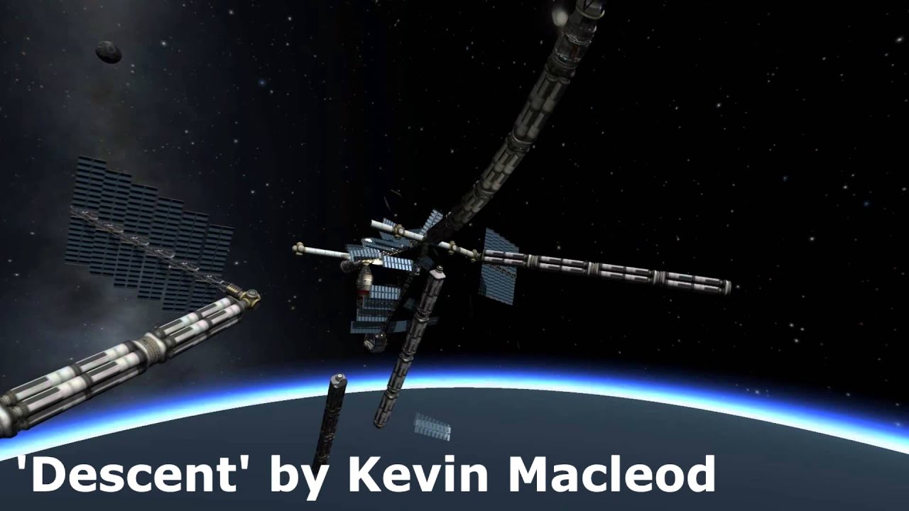 Kerbal Space Program - De-Orbiting Epic Space Station - YouTube
