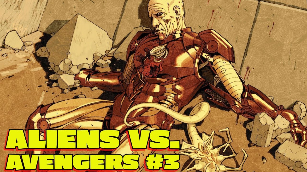 Aliens Vs. Avengers #3 🏝 #marvel #avengers #aliens #comicbook #ironman ...