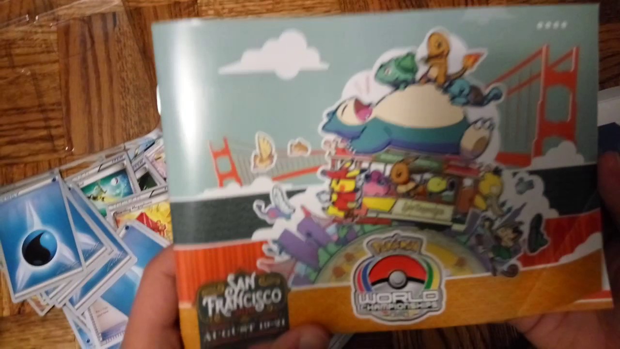 Opening A Pokemon 2016 World Championship Box - YouTube