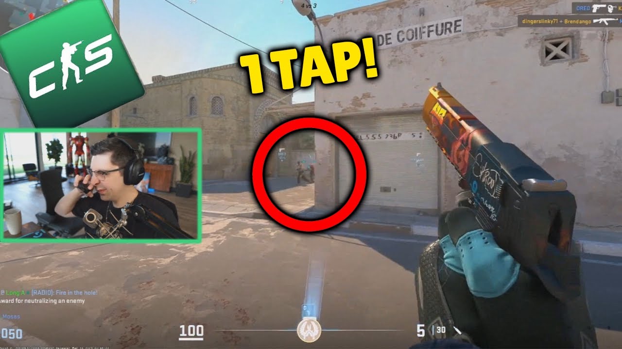 WHEN PROS 1 TAP WITH DEAGLE IN CS:2! - YouTube