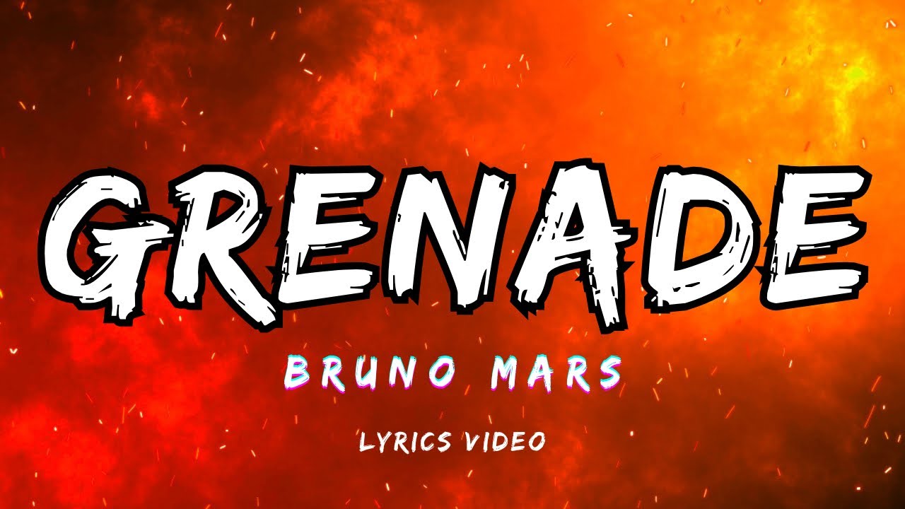 Bruno Mars - Grenade (Lyrics) - YouTube