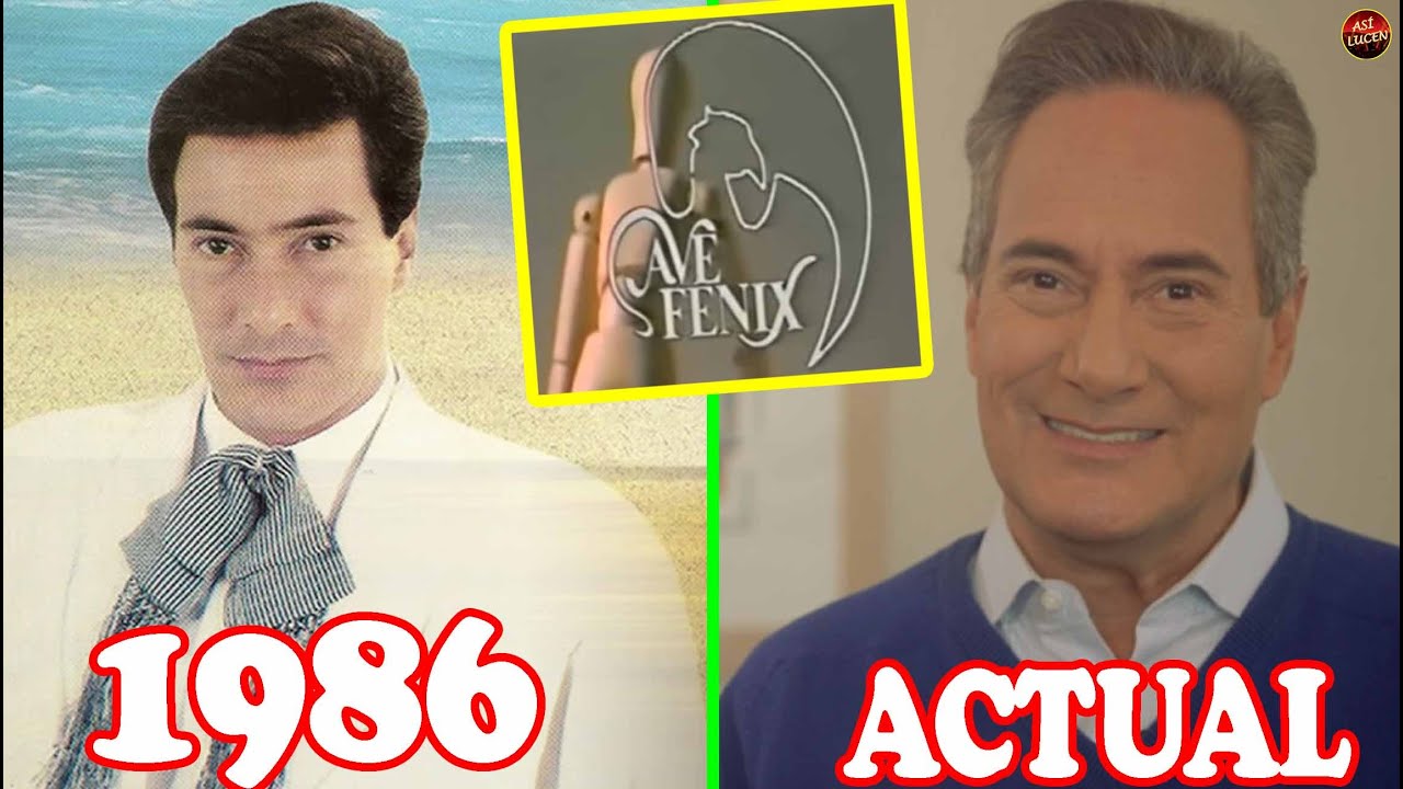 ASÍ LUCEN… EDGARDO GAZCÓN Y LOS ACTORES DE LA TELENOVELA AVE FÉNIX DE ...