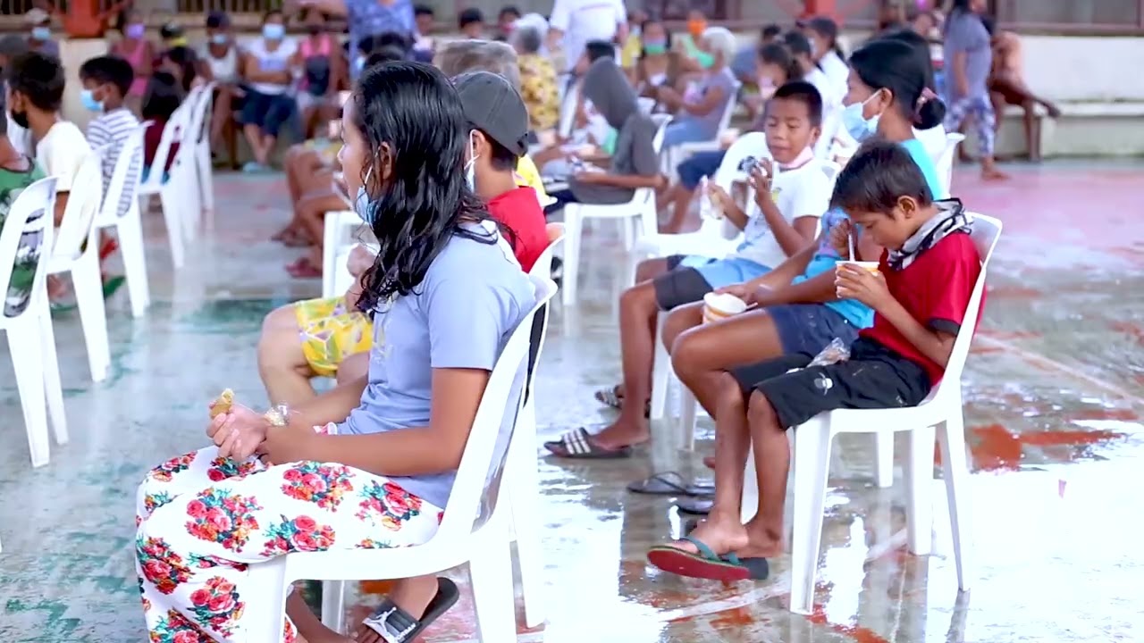 MCGI Cares Feeding Program - Brgy. Cabugao, Catanduanes - YouTube