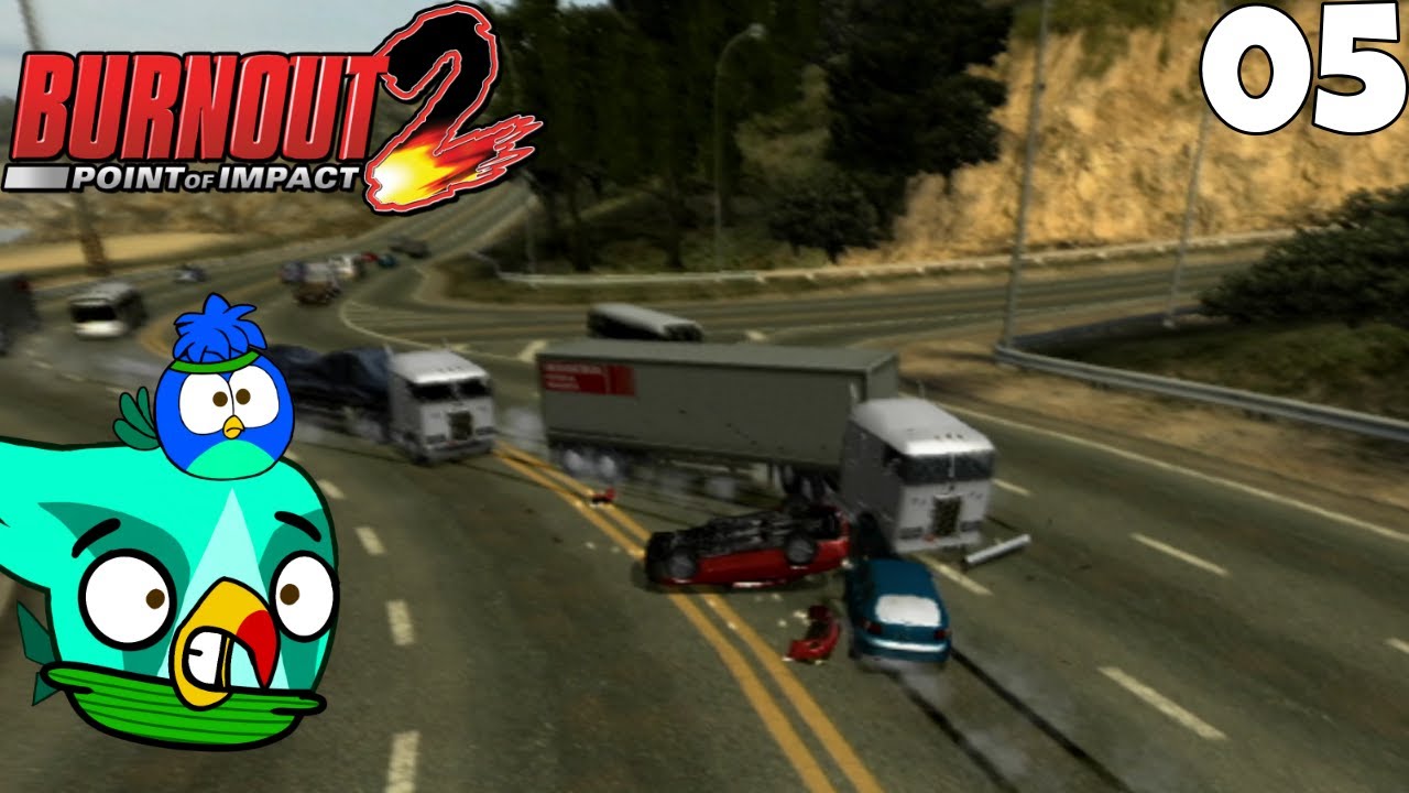 Let's Play Burnout 2: Point of Impact(Xbox) - Part 5 - Crash Zones 1-3 - YouTube