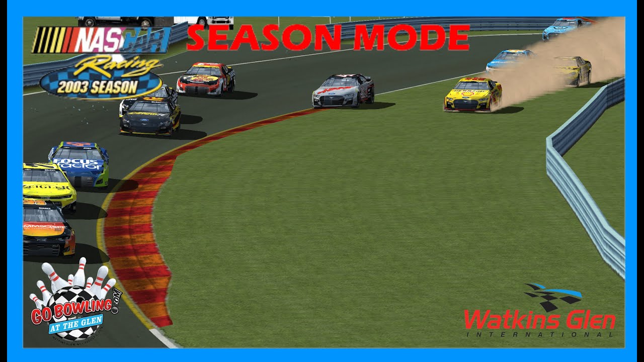 CRASH ON PIT ROAD AT WATKINS GLEN! STRATEGY DETERMINES THE WIN! - NR2003 200 SUB Season Race 23/ ...