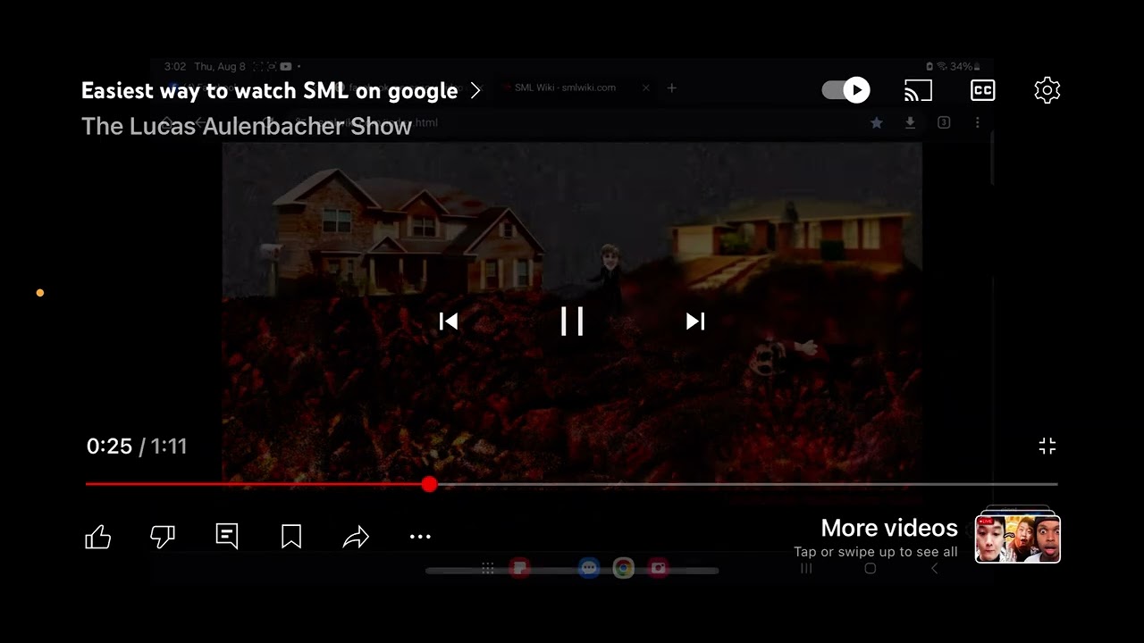 Reacting to, “Easiest way to watch sml on google” - YouTube