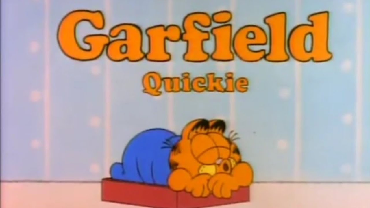 Garfield Sleeping In Box
