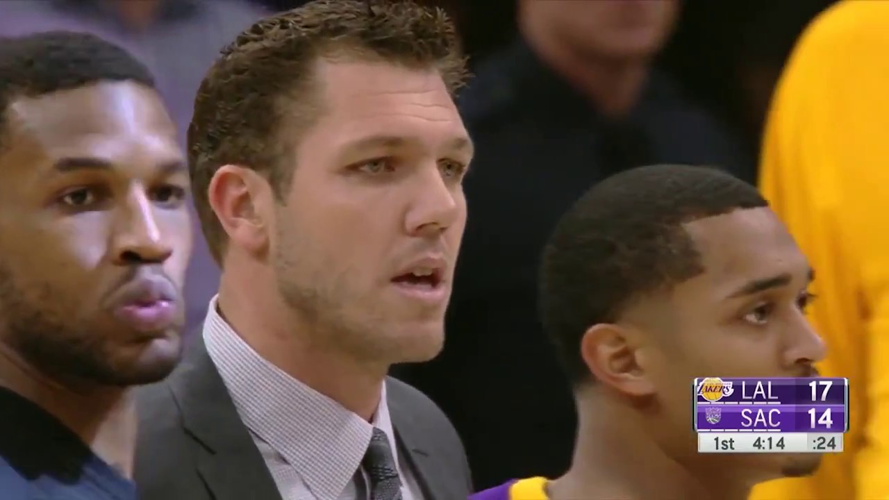 F BOMBS AWAY: Looks like Luke Walton needs cuss button 12/12/16 - YouTube