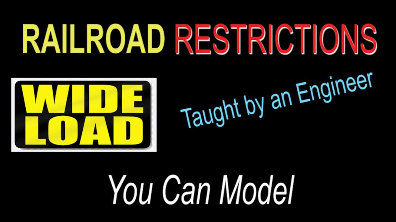 Model Railroad Operations! MODEL WIDE LOADS! Learn from an Engineer ...