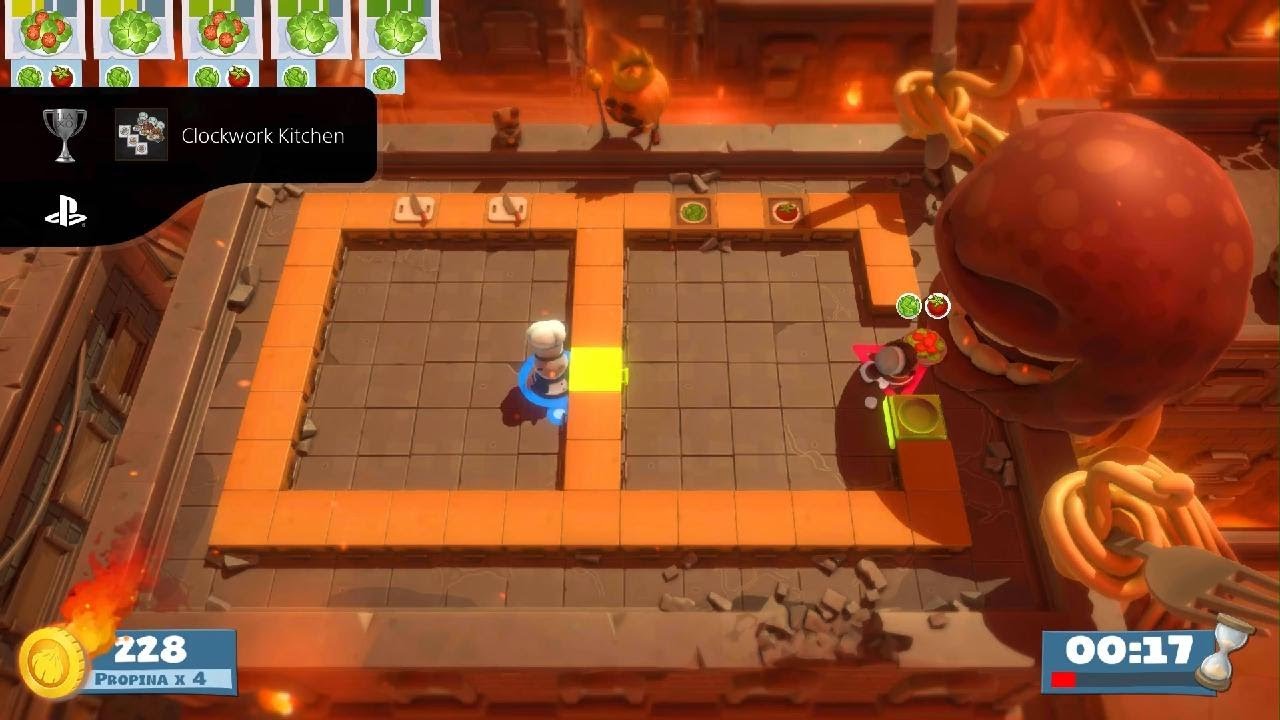 Overcooked! All You Can Eat - Clockwork Kitchen (PS5) - YouTube