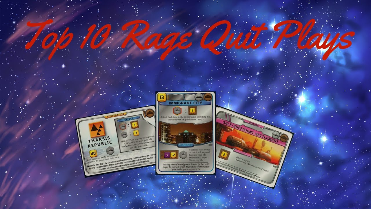 Top 10 Rage Quit Plays - YouTube