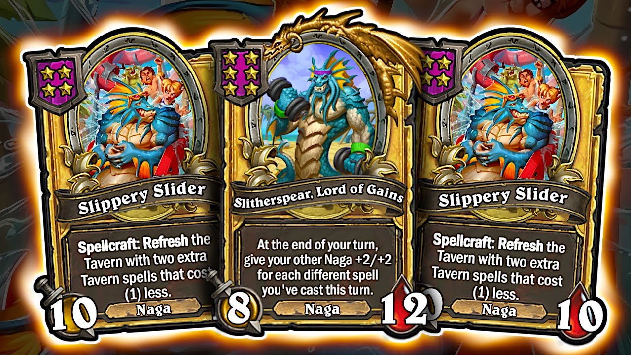 This NEW Naga is Amazing! | Hearthstone Battlegrounds - YouTube