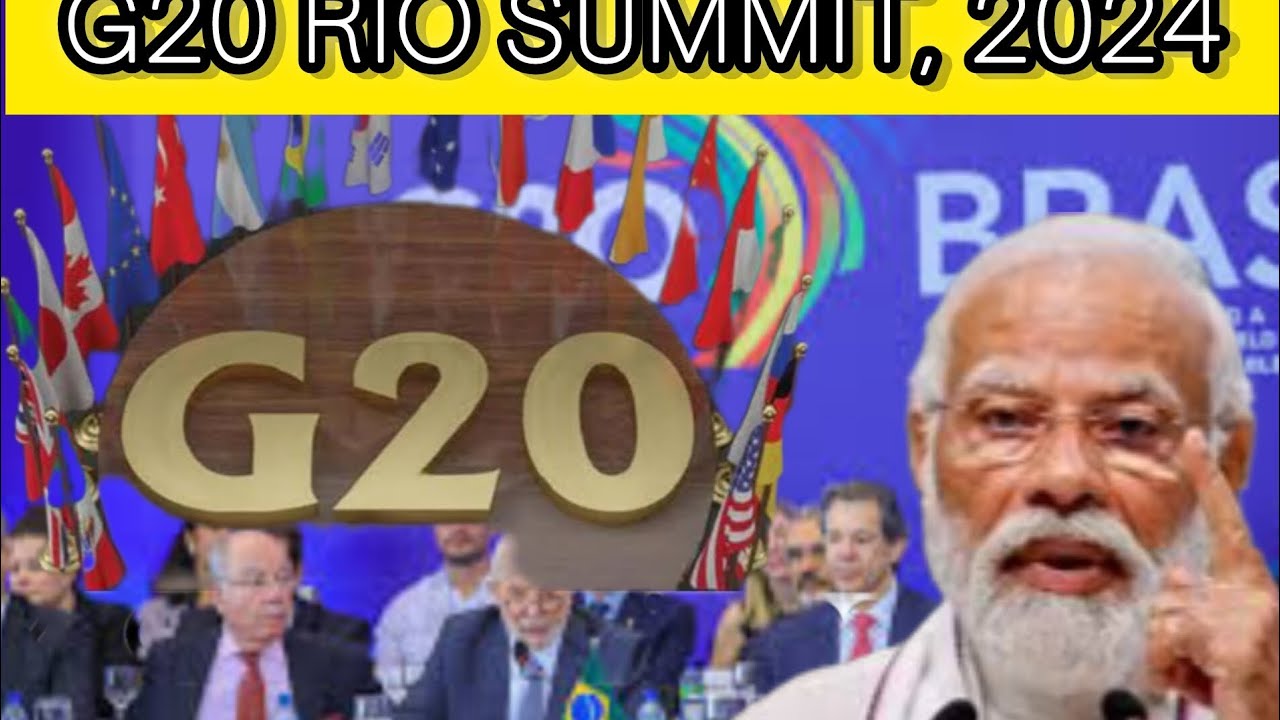G20 Rio Summit, 2024 | Know all about the G20 summit - YouTube