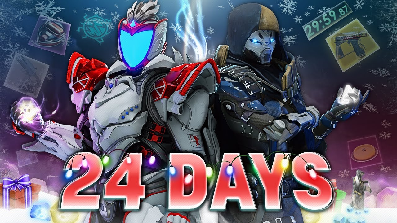 I COMPLETED The Destiny 2 CHRISTMAS CALENDAR! | Destiny 2 Dawning - YouTube