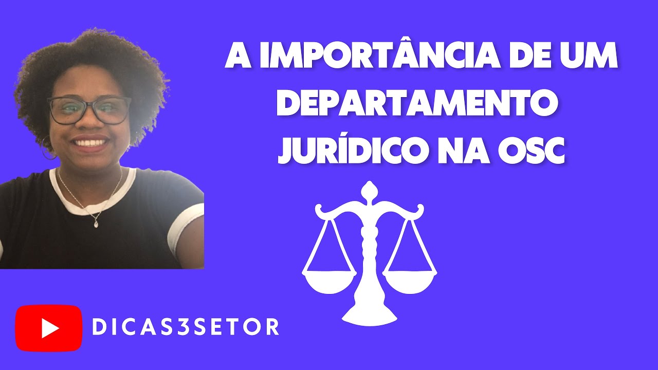 A OSC tem um departamento jurídico? - YouTube