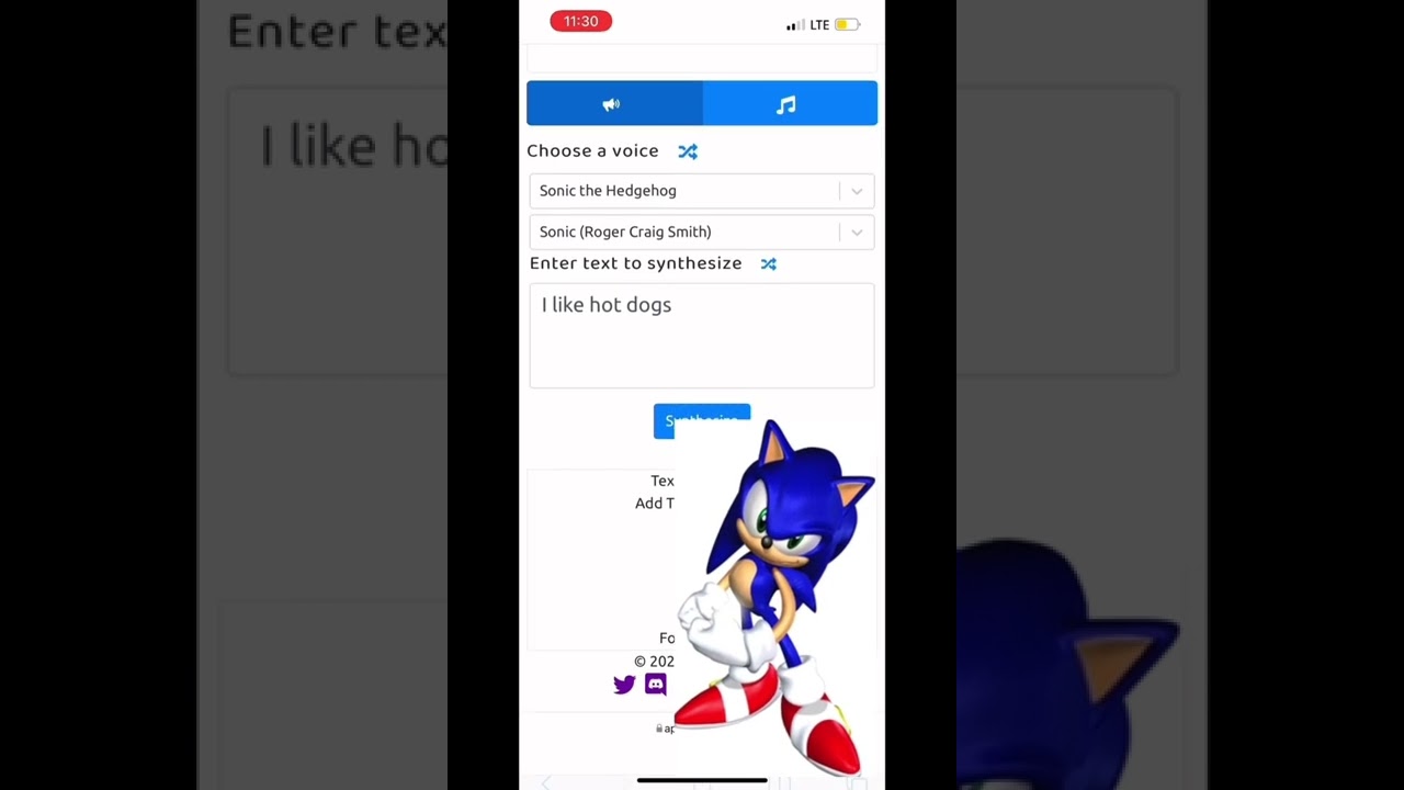 How to do sonic text to speech voice 2022 - YouTube